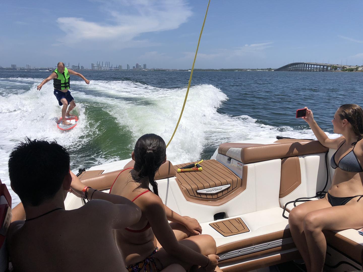 Gator Bait Wakeboard School USCG Captains License Marcos